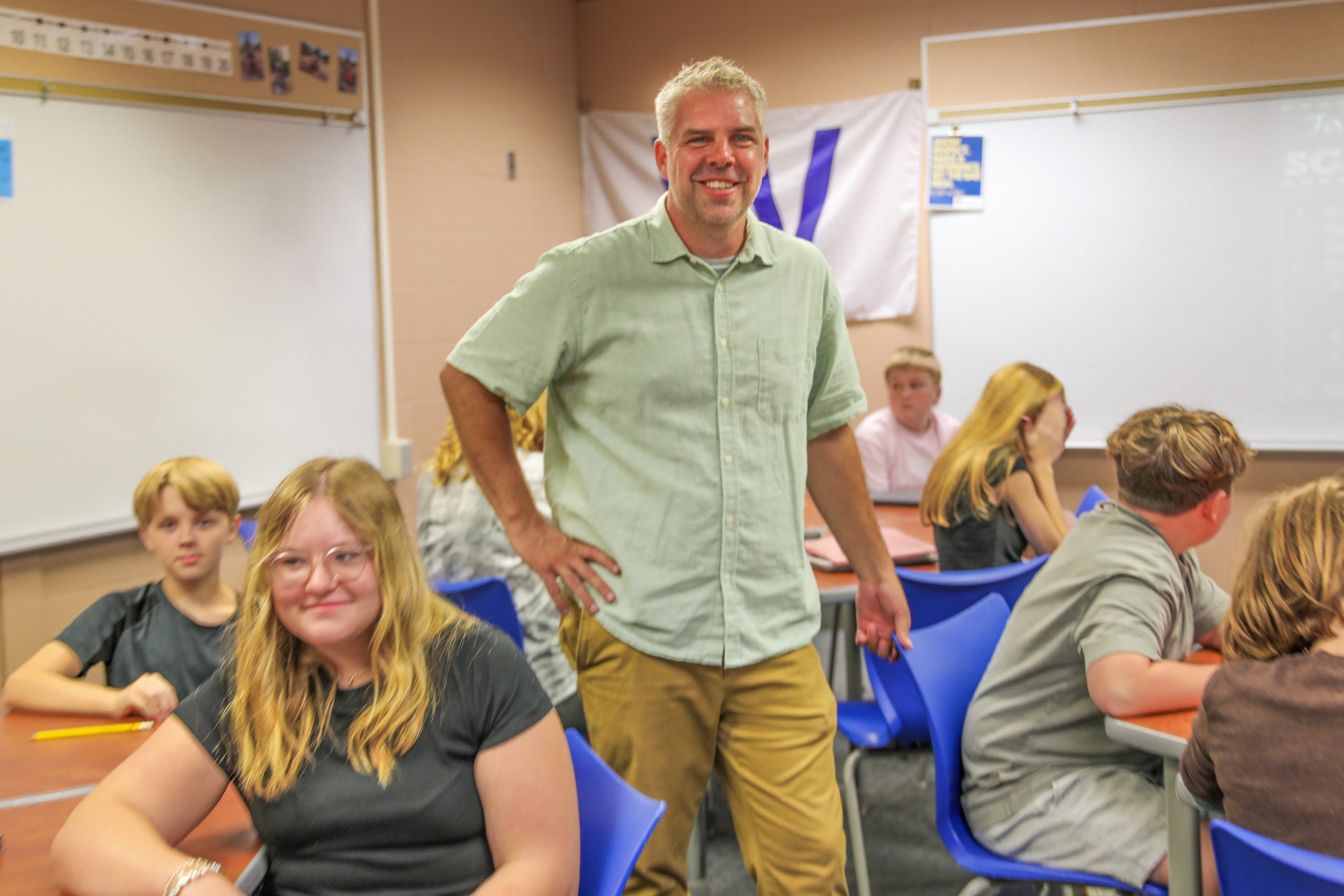Gary Fox, Jessie Kinney kids, grandkids 1st Day of school 8-20-25 ...